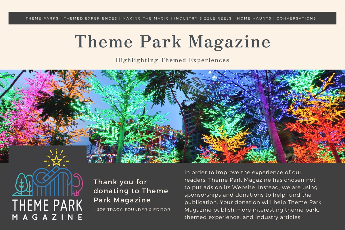 Make a Donation to Theme Park Magazine - Theme Park Magazine